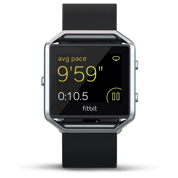 fitbit | Wearables | Fitbit Blaze Smartwatch In Black And Gold | Poshmark